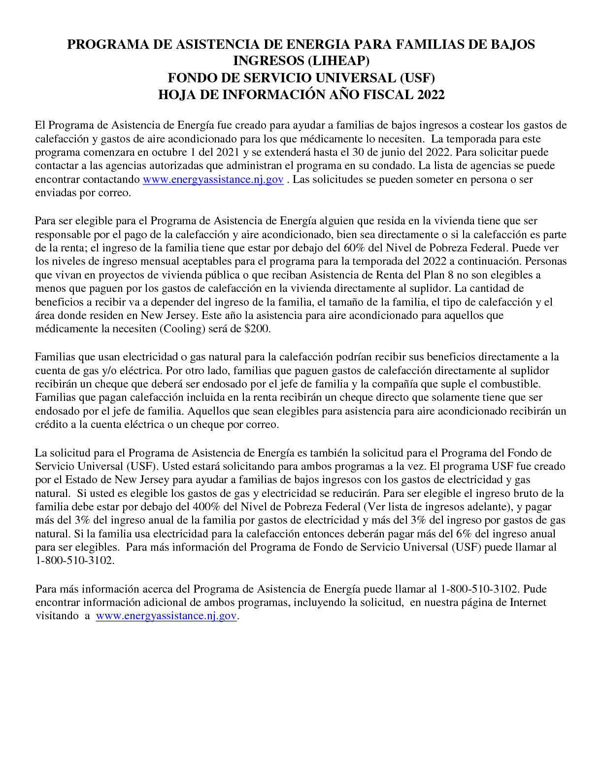 Utility Companies Offer Assistance | NJ 211